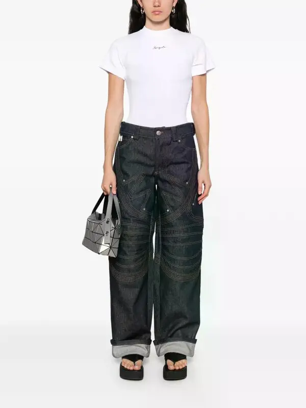 Axel Arigato Stretch-cotton T-shirt - White