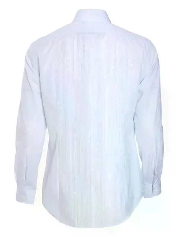 Corneliani Striped Button-up Shirt - White