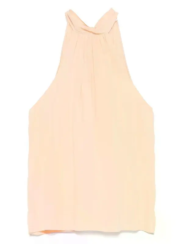 Patrizia Pepe Halterneck Top - Orange