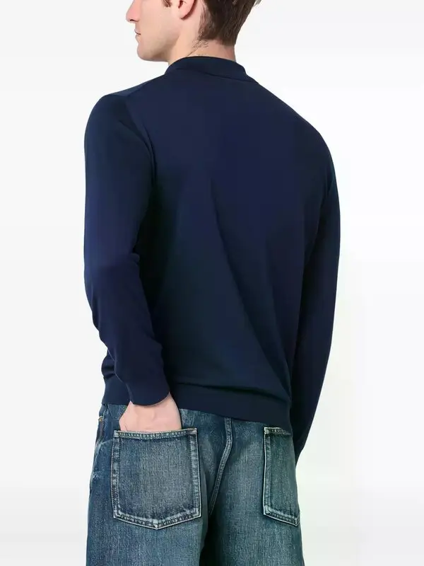 DRUMOHR Cotton Polo Shirt - Blue