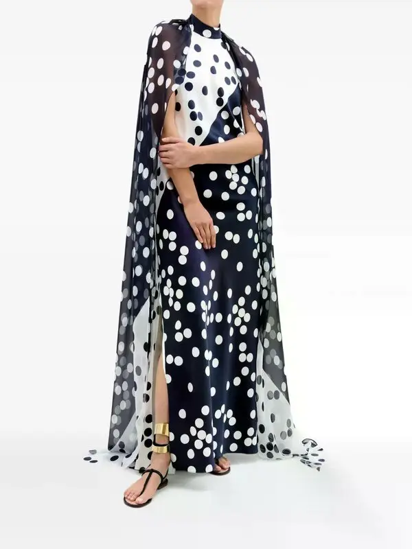 Silvia Tcherassi Sabina Maxi Dress - Blue