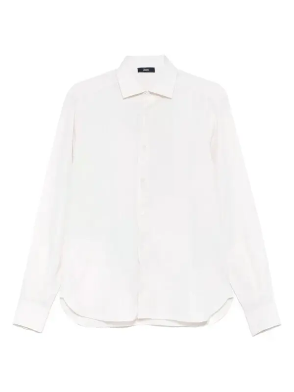 Herno Linen Shirt - Neutrals