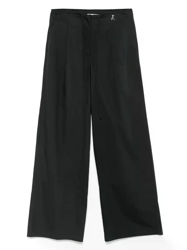 Patrizia Pepe Cotton Palazzo Pants