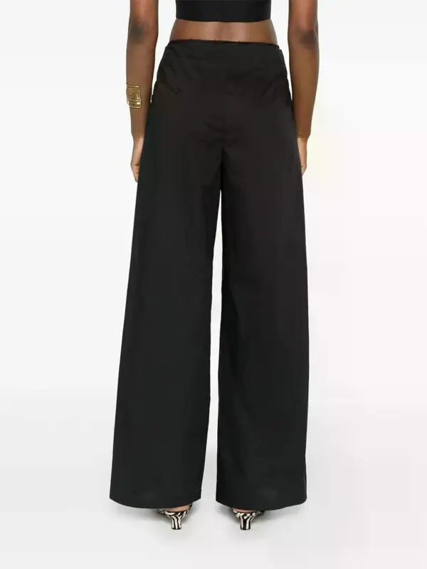 Patrizia Pepe Cotton Palazzo Pants