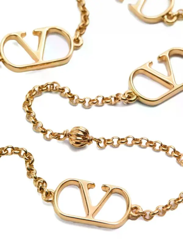 Valentino Garavani Vlogo Signature Metal Necklace