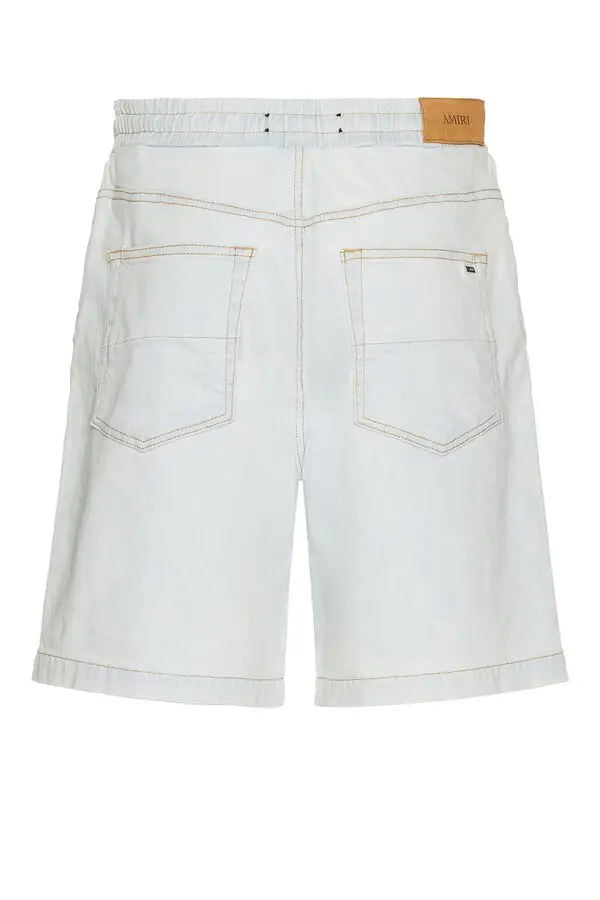 Amiri 3d 5 Pocket Denim Short