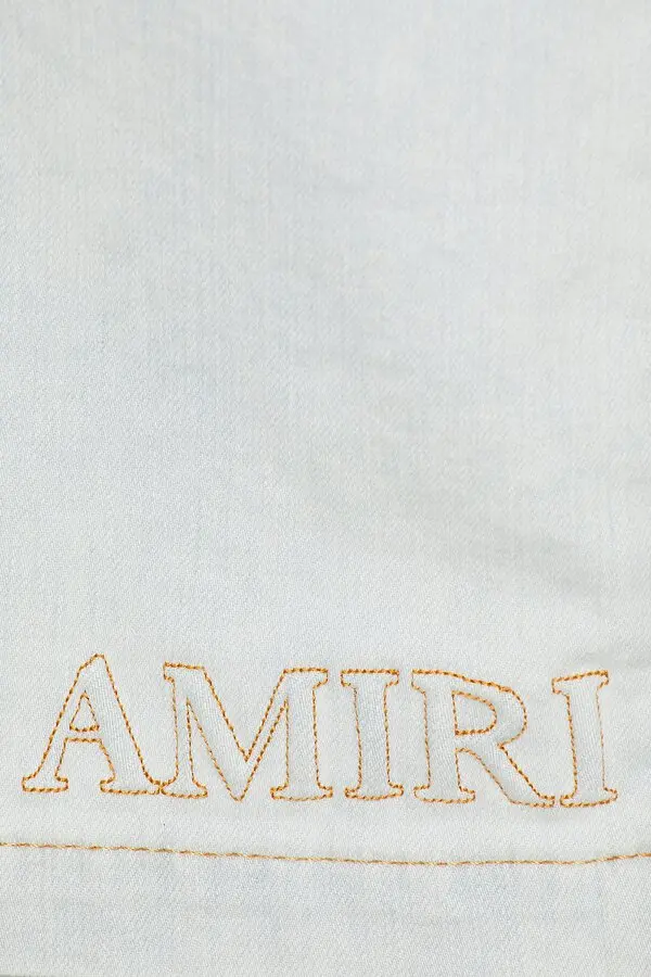 Amiri 3d 5 Pocket Denim Short
