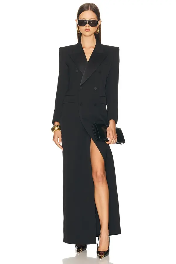 Saint Laurent Long Blazer Dress