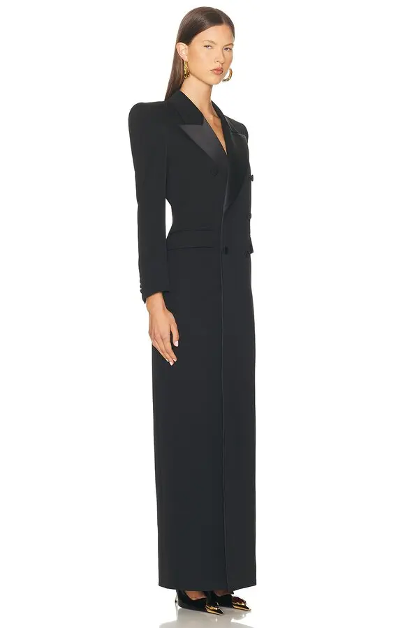 Saint Laurent Long Blazer Dress