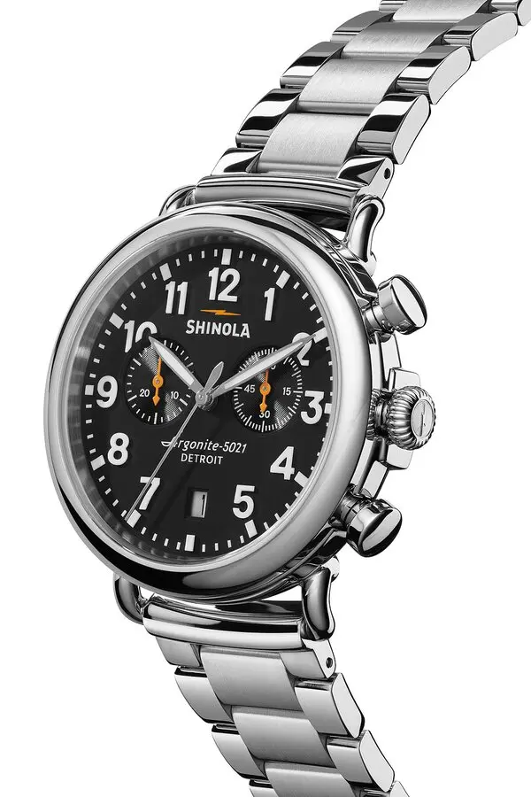 Shinola Runwell 2 Eye Chrono 41mm Bracelet Watch