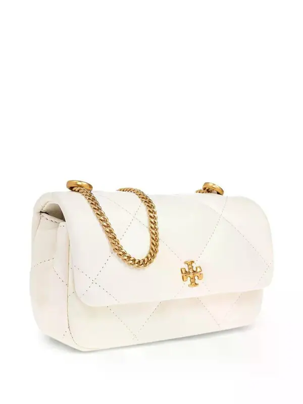 Tory Burch Mini Kira Diamond-quilted Shoulder Bag - Neutrals