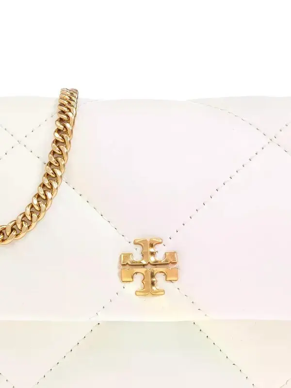 Tory Burch Mini Kira Diamond-quilted Shoulder Bag - Neutrals