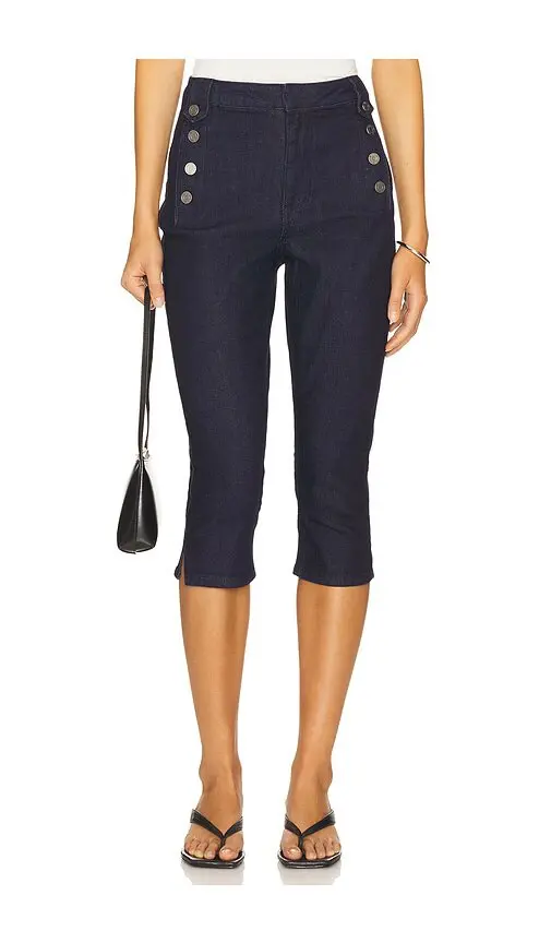 AFRM Dione Sailor Capri Jeans