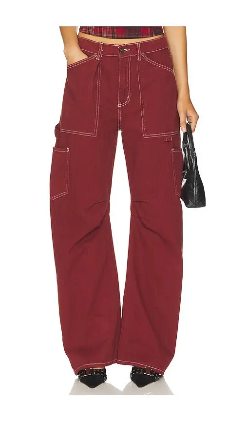 Lioness Miami Vice Pant - Cherry