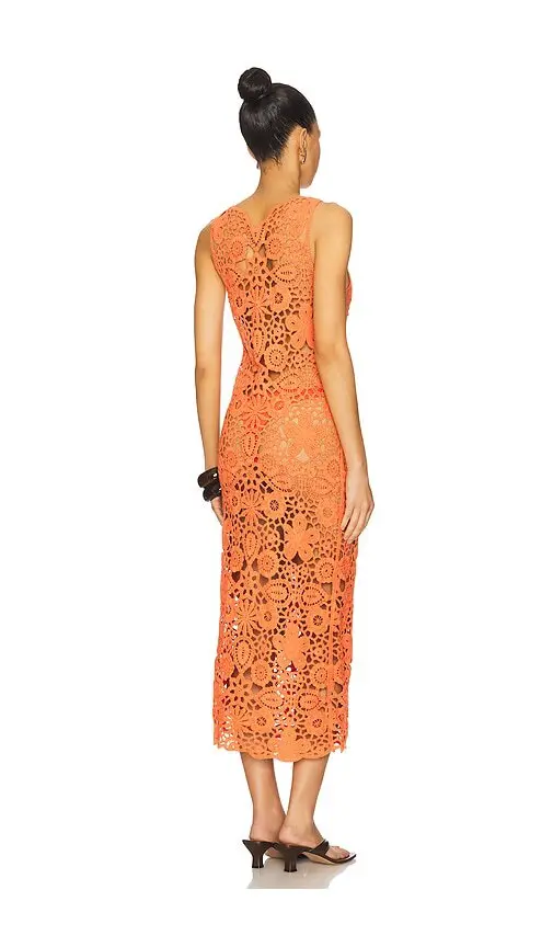 SNDYS. Tala Maxi Dress - Volcanic