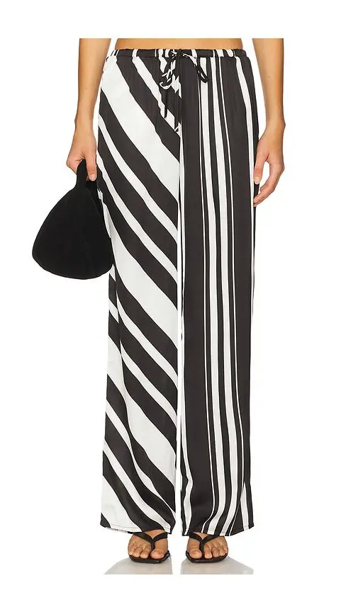 SNDYS Agnes Pant - Black & White