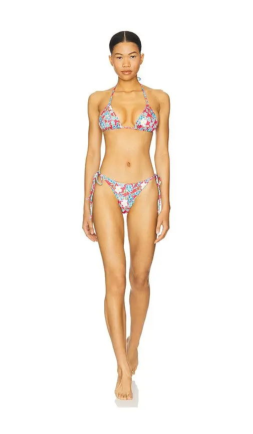 BELLA VENICE The Belle Bikini - Red Floral