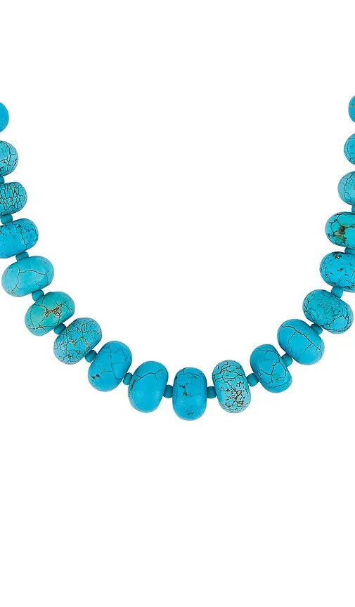 ELIZABETH COLE Turqina Beaded Necklace
