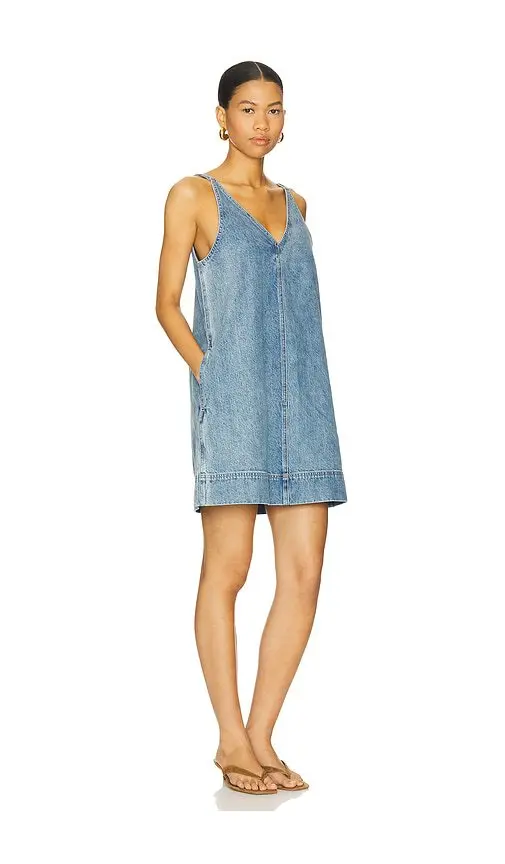 Pistola Tavi Pop Over Dress In Palms - 6% Off | Editorialist
