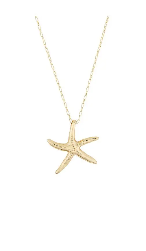 Ettika Starfish Link Chain Necklace