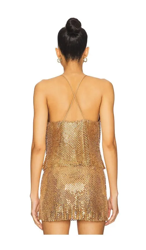 Retrofete Shiloh Embellished Cami - Ecru