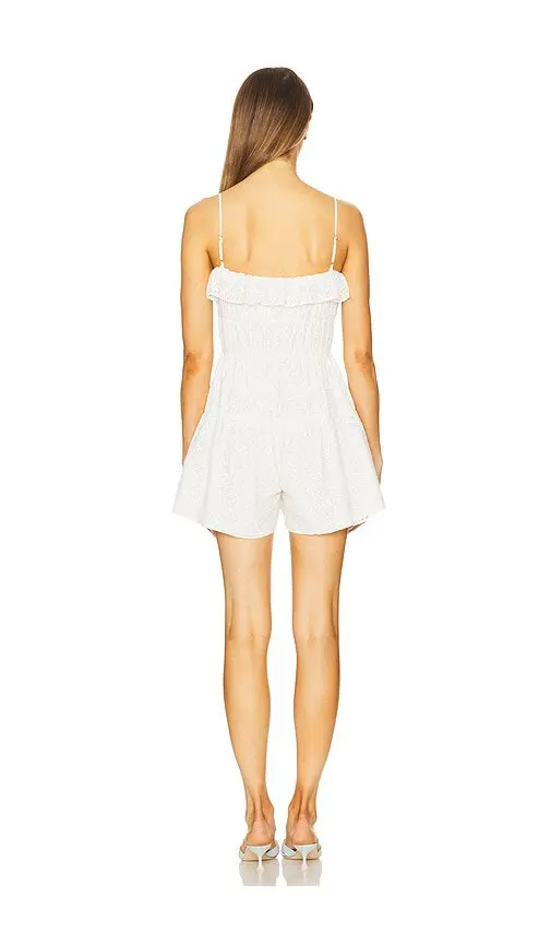 Saylor Perdita Romper - Ivory