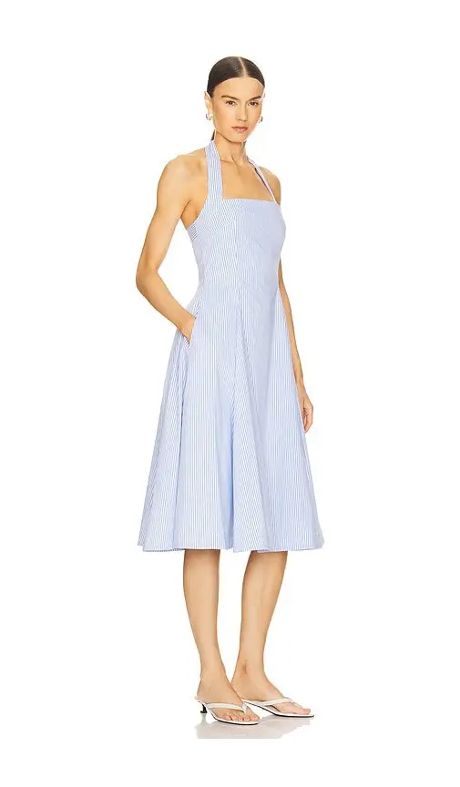 ruffle hem a line dress Summer A-Line Dress with Ruffle Hem main image 1