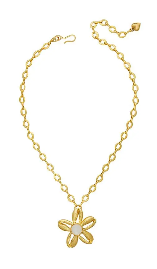 Brinker & Eliza Aloha Pendant Necklace - Gold