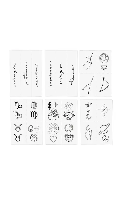 INKED BY DANI Earth Zodiac Pack