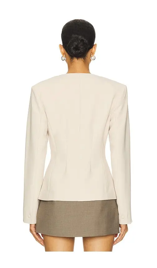 ALL THE WAYS Elizabeth Deep V Blazer