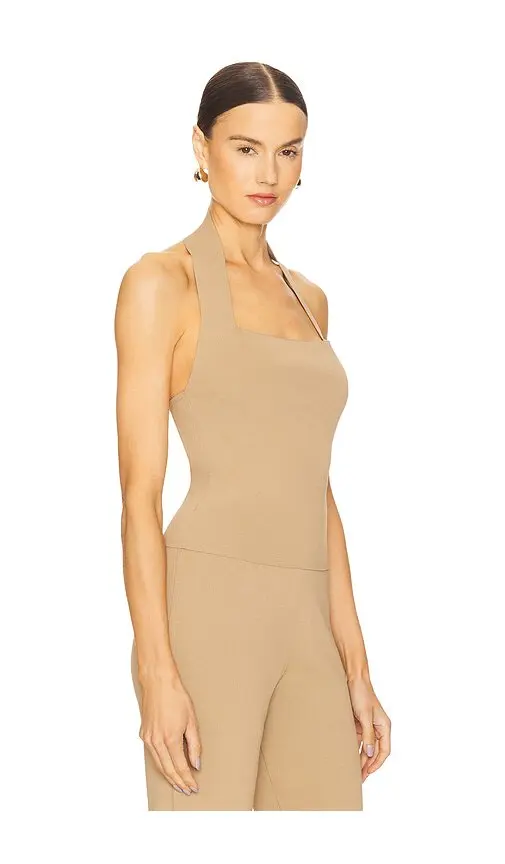 L'academie Azari Knit Top - Tan