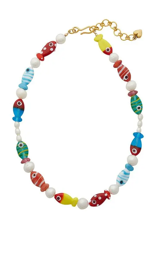Brinker & Eliza Mallorca Beaded Necklace - Ivory