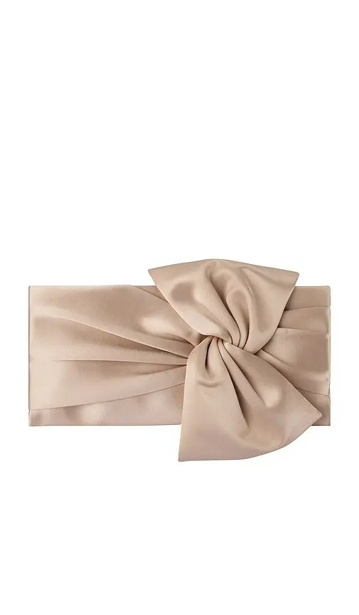 OLGA BERG Chloe Tie Front Clutch