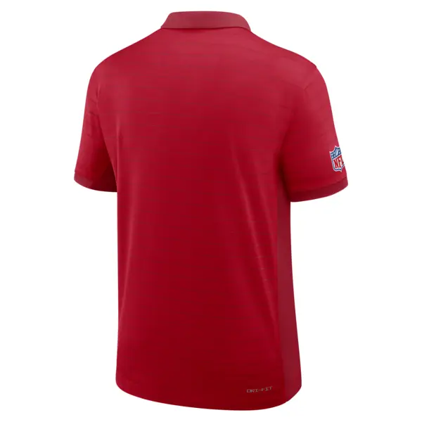 Nike San Francisco 49ers Sideline Victory Stripe Dri-fit Nfl Polo - Red
