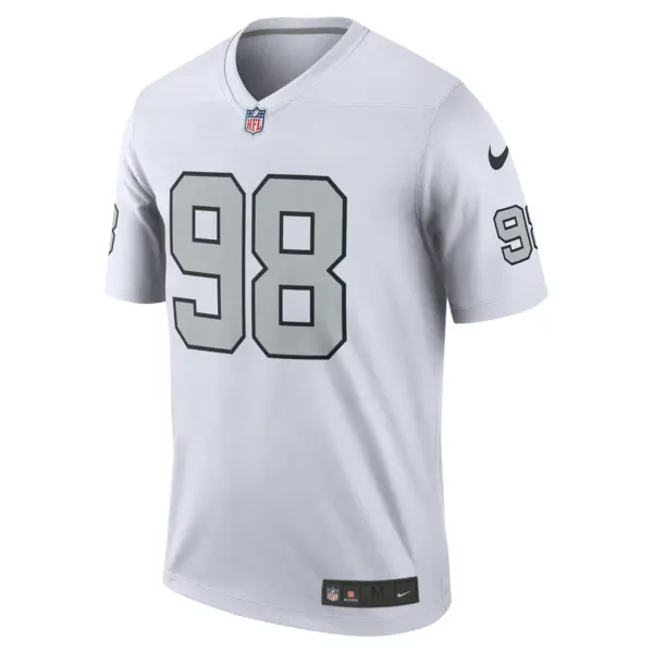 Nike Maxx Crosby Las Vegas Raiders Dri-fit Nfl Legend Jersey - White