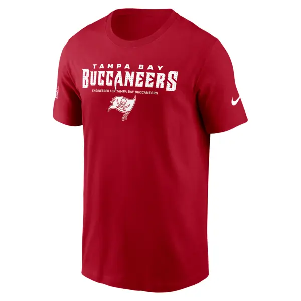 Nike Tampa Bay Buccaneers Sideline Team Issue Dri-fit Nfl T-shirt - Red