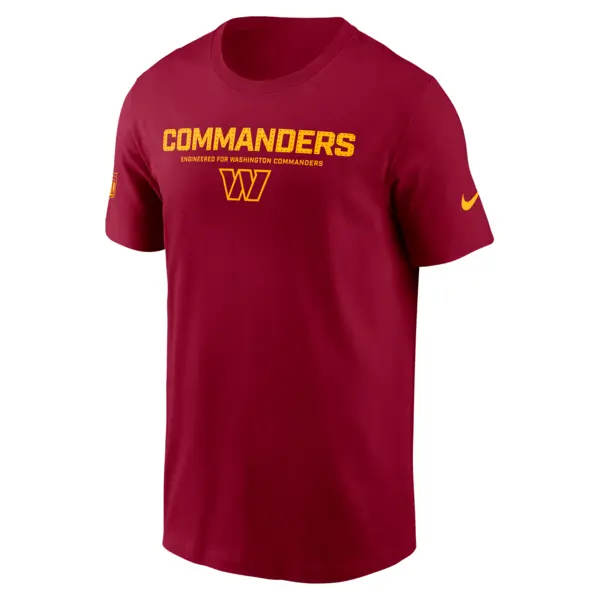 Nike Washington Commanders Sideline Team Issue Dri-fit Nfl T-shirt - Red