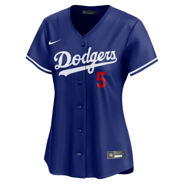 Nike Freddie Freeman Los Angeles Dodgers Dri-fit Adv Mlb Limited Jersey - Blue