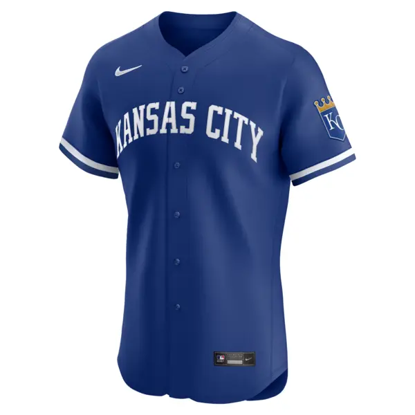 Nike Kansas City Royals Dri-fit Adv Mlb Elite Jersey - Blue