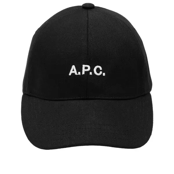 A.p.c. Charlie Baseball Cap - Black