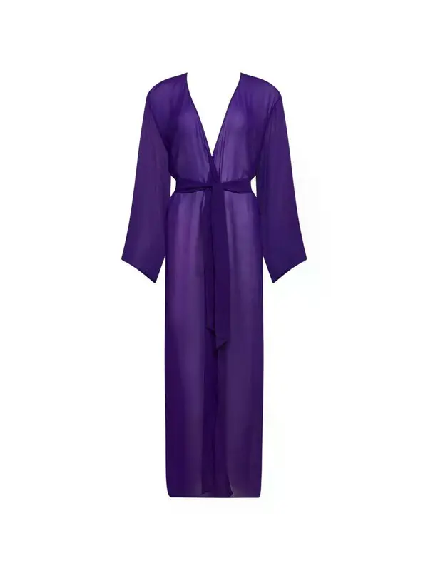 MAISON CLOSE Fever Beach Cover-up - Purple