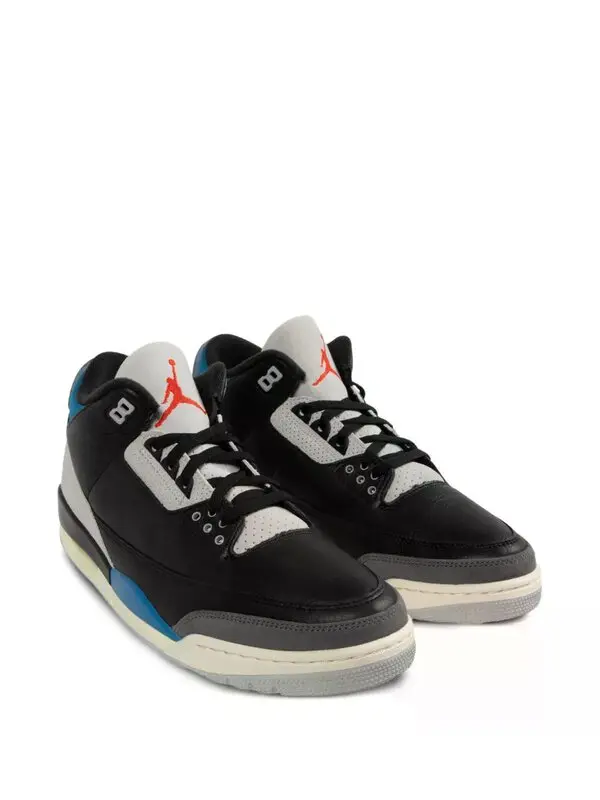 JORDAN Air 3 Rare Air Sneakers - Black