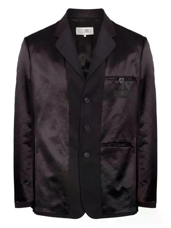 MAISON MARGIELA Satin-finish Blazer