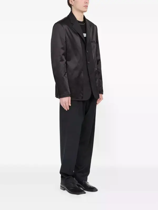 MAISON MARGIELA Satin-finish Blazer