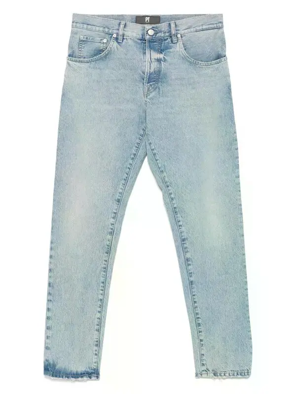 PT TORINO Logo-patch Jeans - Blue
