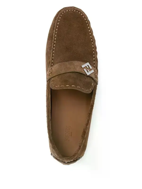 Fendi Driver Ff Loafers