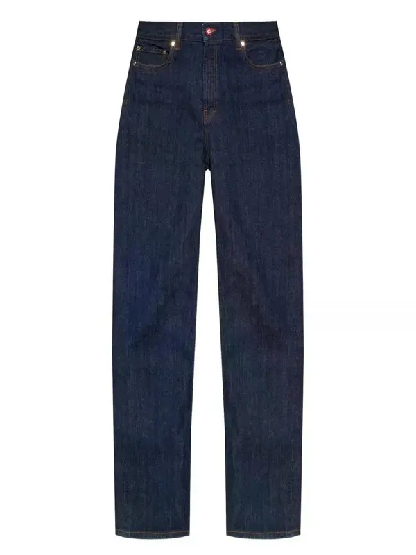 Casablanca Logo-patch Jeans - Blue