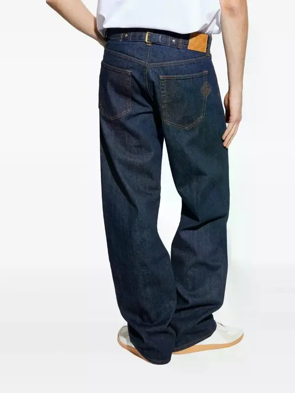 Casablanca Logo-patch Jeans - Blue
