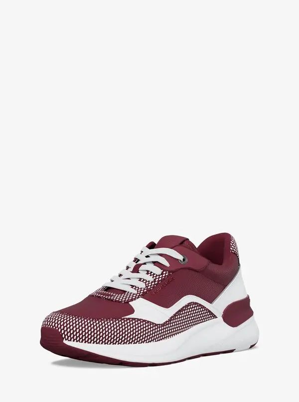 Michael Kors Trevor Mixed-media Trainer