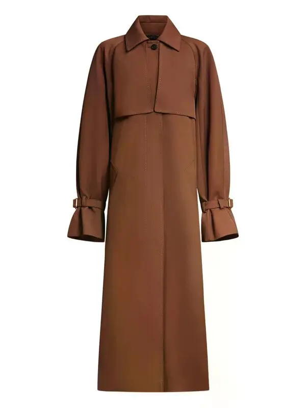 Max Mara Gabardine Trench Coat